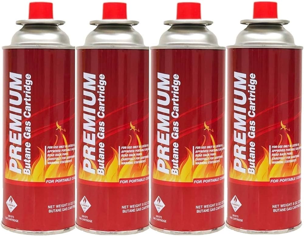 BUTANE GAS 8oz (GAS-B) /28 | PJ DISTRIBUTORS